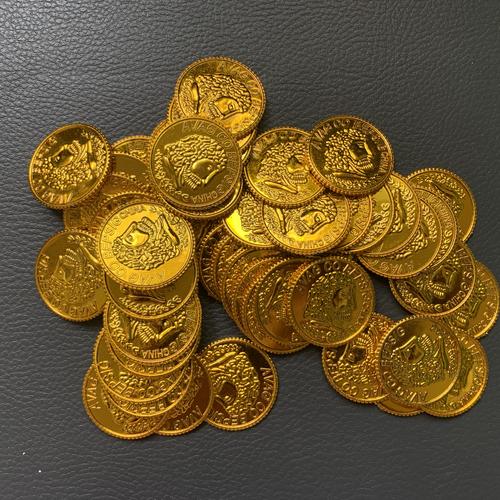 Jual Koin emas perak mainan bajak laut toys pirates gold silver coin 10 ...