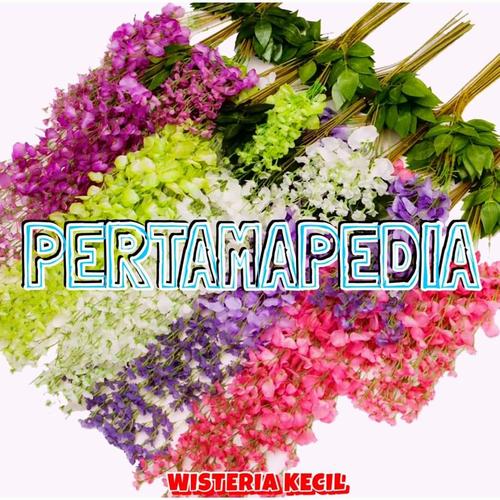 Jual Daun Bunga Plastik/Daun Bunga Artificial/Daun Bunga Dekor Wisteria ...