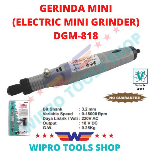 Jual WIPRO Gerinda Mini (Electric Mini Grinder) DGM-818 - Kota Surabaya ...