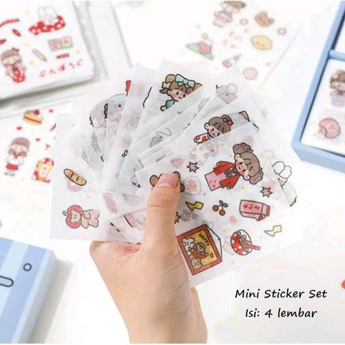 Jual Set Deco Sticker Mini | Fancy Sticker Kawaii | Stiker Hias HP ...