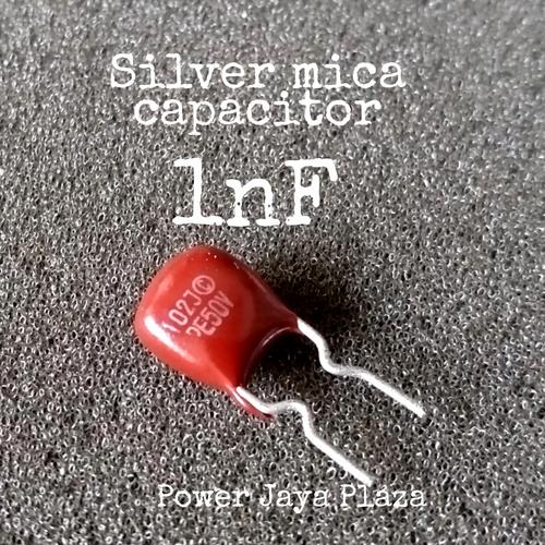 Jual Silver mica Japan capacitor 1nF 50v kapasitor silver mika 1nF ...