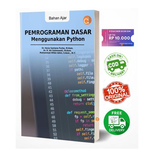 Jual Buku Pemrograman Dasar Menggunakan Python - Kab. Sleman - aira ...