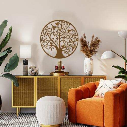 Jual Laser cut wall decoration Tree of life - Gold - Kab. Tangerang ...