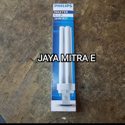 Jual Lampu PLC 26Watt PHILIPS MASTER PL-C 26W 2P 827 830 840 865 2 PIN - 827 WARM WHITE ...