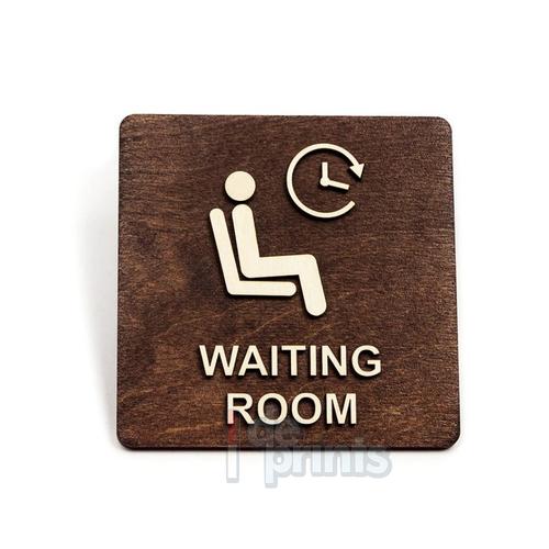 Jual Sign Board Waiting Room Kayu | Sign kayu Ruang Tunggu - DASAR ...