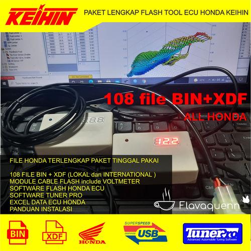 Jual 108 FILE BIN DAN XDF + ALAT REMAP MAPPING FLASH TOOL ALL HONDA ...
