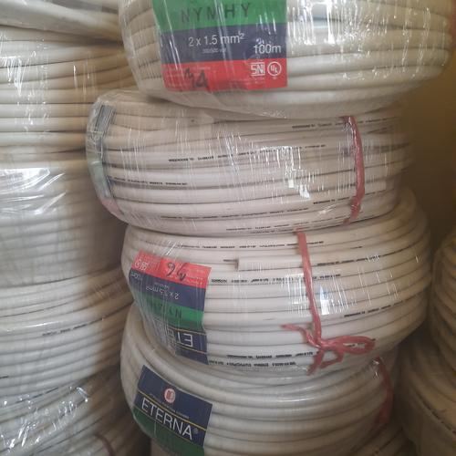 Jual KABEL LISTRIK RAMBUT ETERNA NYMHYO 2X1.5 1 ROLL 30 METER - 22M ...