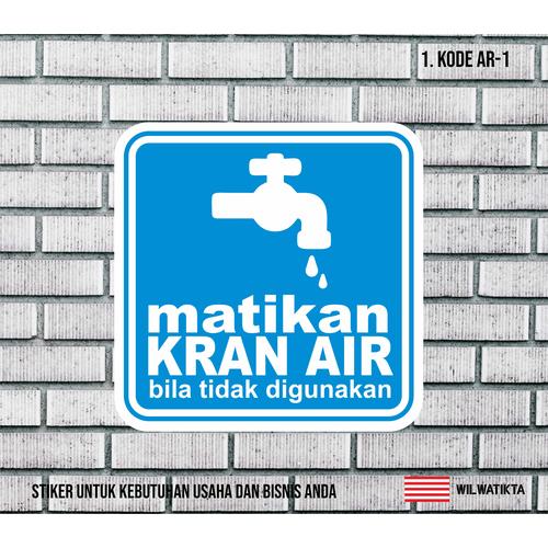 Jual Sticker Sign Matikan Kran Air - Jakarta Selatan - twentyseven-solo ...