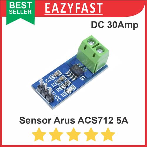 Jual ACS712 5A 5 A Hall Current Sensor Arus Ampere Module - Kab ...