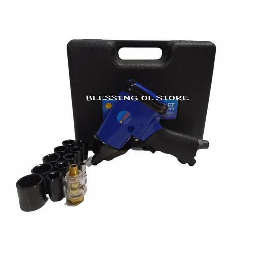 Jual Air Impact Set Bor Baut Obeng Angin Kompressor 1/2 Inch KIT ...