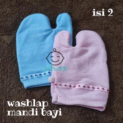 Jual (Paket isi 2) washlap handuk wash lap tangan waslap mandi bayi ...
