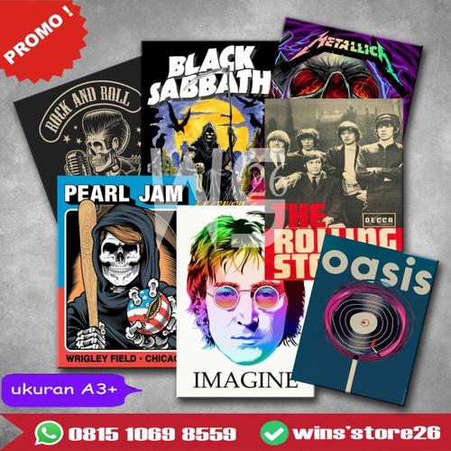 Jual POSTER CUSTOM A3+/CETAK POSTER BAND PROMO!!! Satuan - 1 - Jakarta ...