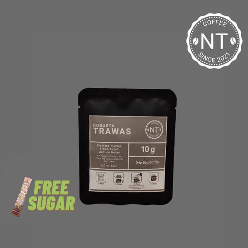 Jual KOPI ROBUSTA DRIP BAG (BONUS GULA) | ASLI KOPI TRAWAS | NT COFFEE ...