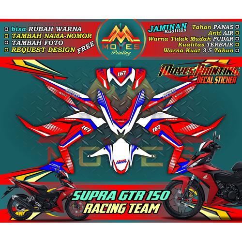 Promo decal supra gtr 150 decal stiker motor supra gtr 150 racing team ...