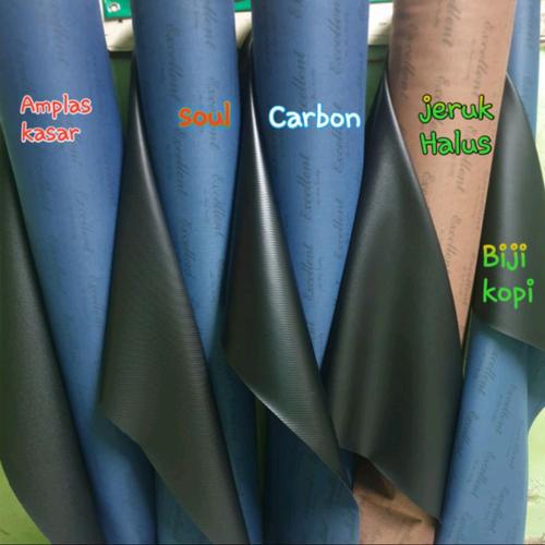 Jual bahan sofa kulit sintesis & jok motor meteran - serat jeruk ...