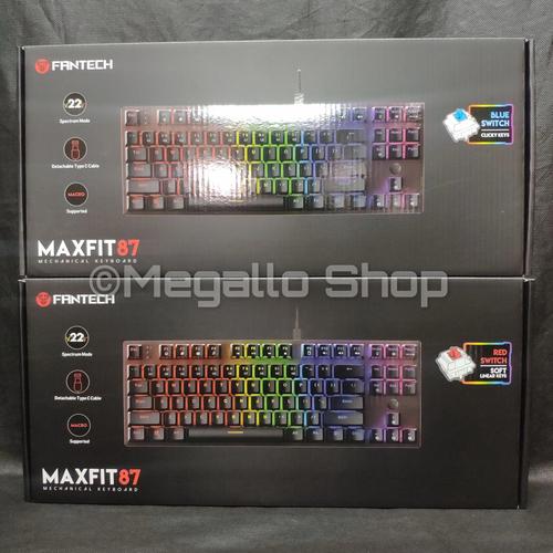 Jual Fantech MAXFIT87 RGB MK856 MAXFIT 87 TKL Mechanical Gaming ...