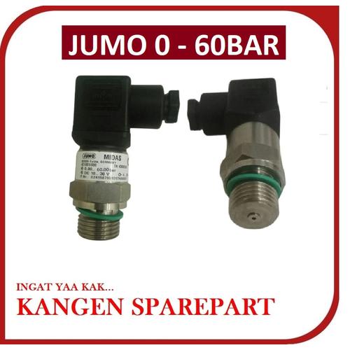 Jual PRESSURE TRANSMITTER JUMO MIDAS GERMANY 0-60 BAR 1/2” 1/2Inch ...