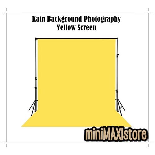 Jual Kain Background Zoom Yellow Screen / Kain Backdrop Video Foto ...