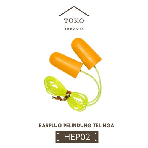 Jual Ear Plug Sumbat Telinga Tali Earplug Foam (Corded) INGCO HEP02 ...