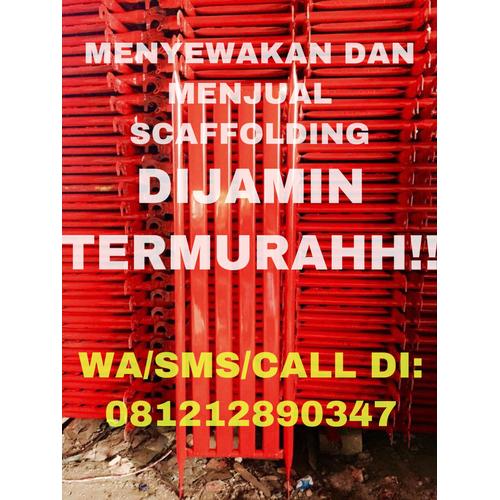 Jual stager steger scaffolding scafolding murah jackbase SNI - Jakarta ...