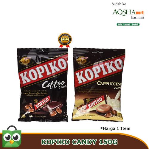 Jual KOPIKO COFFEE CANDY PERMEN KOPI CAPPUCCINO PACK 150G - Cappuccino ...