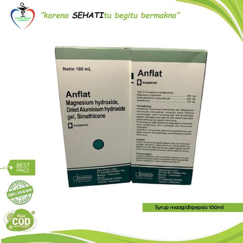 Promo ANFLAT FORTE 100MG OBAT MAAG TUKAK LAMBUNG SETARA PLANTACID ...