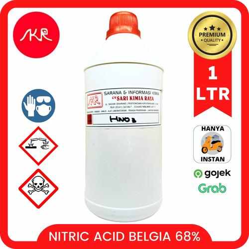 Jual Asam Nitrat/ Nitric Acid/ Aqua Fortis/ HNO3 Ex Belgia 68% | 1 LTR - Kota Malang - sari ...