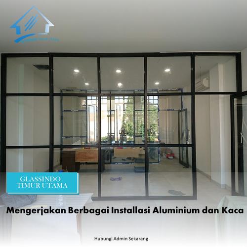 Jual Partisi aluminium kaca pintu 1unit - Kota Tangerang Selatan ...