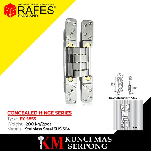 Jual Concealed Hinge KMS EX 5853 Engsel RAFES - Kota Tangerang Selatan ...
