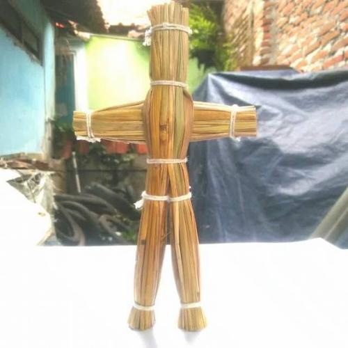 Jual Voodoo Jerami Boneka Halloween Pria Jerami Miniatur Jerami voodoo ...