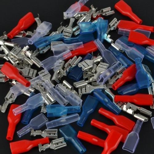 Jual Skun Lurus 6,3mm 3 warna (merah,putih,biru) - Putih - Jakarta ...