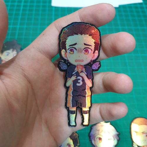 Jual Sticker Hologram Anime - PSH721 - Haikyuu - Asahi - Jakarta Utara ...
