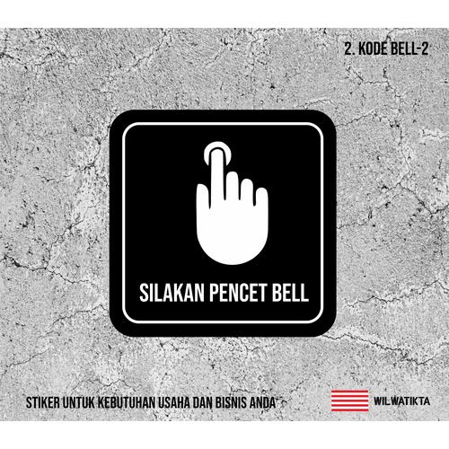 Jual Sticker Sign Bell Rumah - Bell-2 - Jakarta Selatan - twentyseven ...