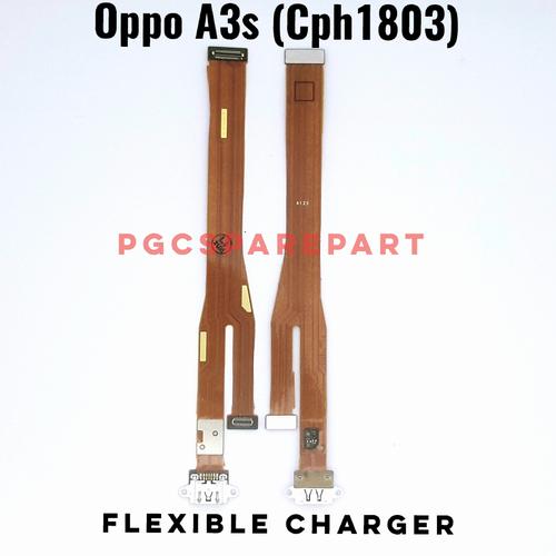 Jual Original Flexible Konektor PCB Connector Charger Oppo A3s ...