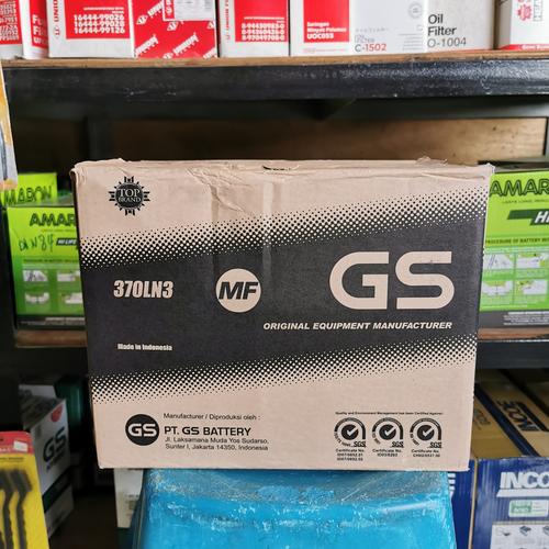 Jual AKI BATERAI GS ASTRA MF OEM 370LN3/LN3/ 65AH INNOVA REBORN DIESEL ...