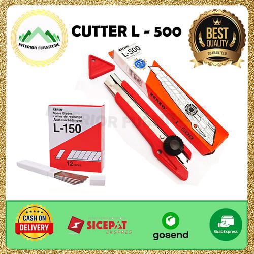 Jual Cutter Besar KENKO L500 / Refill Pisau L150 - Isi Cutter L150 ...