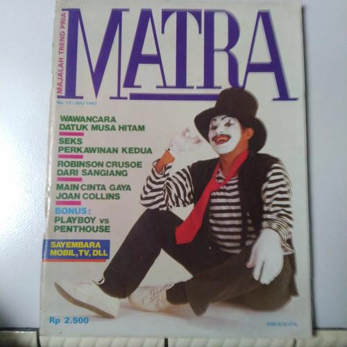 Jual Majalah MATRA Wawancara Datuk Musa Hitam Juli 1987 - Kab. Kuningan ...