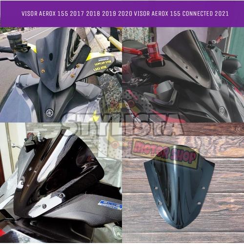 Jual VISOR AEROX 155 OLD MODEL SECTBILL WINDSHIELD AEROX 155 2021 ...