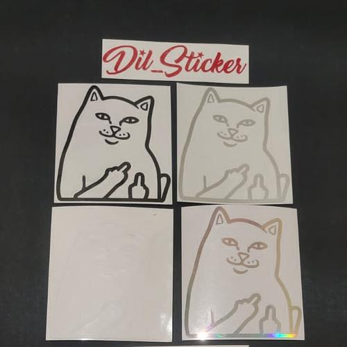 Jual STICKER ANIMASI KUCING CUTTING - Jakarta Timur - Dil Sticker ...