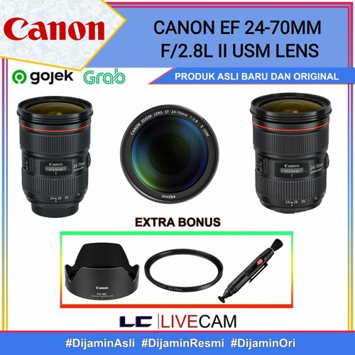 Jual CANON EF 24-70MM F2.8L II USM / LENSA CANON EF 24-70MM F/2.8L II USM - WHITE BOX - Jakarta ...