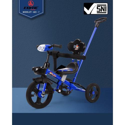 Jual Sepeda Anak Bayi Balita Roda 3 Tricycle Exotic ET603-7 Shark Musik ...