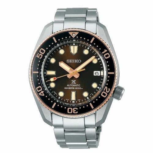 Jual Seiko Prospex SPB240J1 WR200M Brown Dial Automatic Divers Japan ...