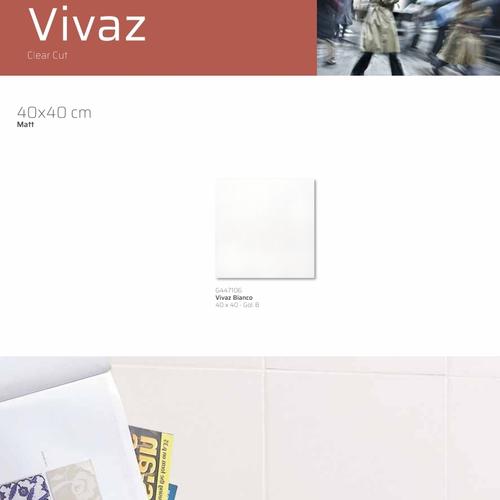 Jual Keramik Roman 40x40 Vivaz Bianco White G447106 G447105 dVivaz ...
