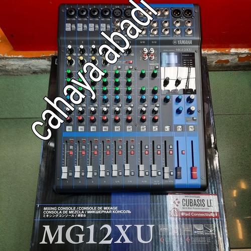 Jual MIXER YAMAHA MG12XU/MG 12XU original garansi Resmi Yamaha ...