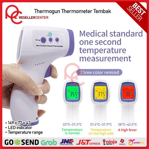 Jual Thermogun Thermometer Tembak Infrared Non Contact Digital LED Display - Jakarta Barat ...