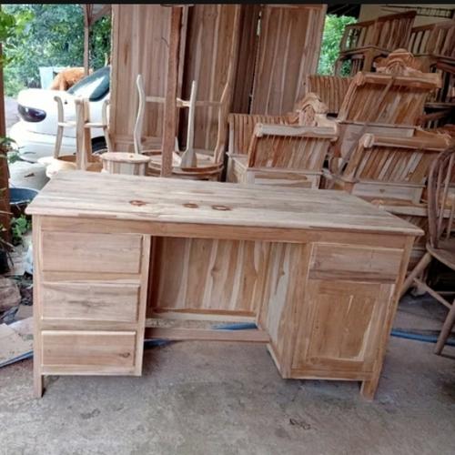 Jual Meja biro kantor kerja bos jati Mentahan - Kab. Jepara ...