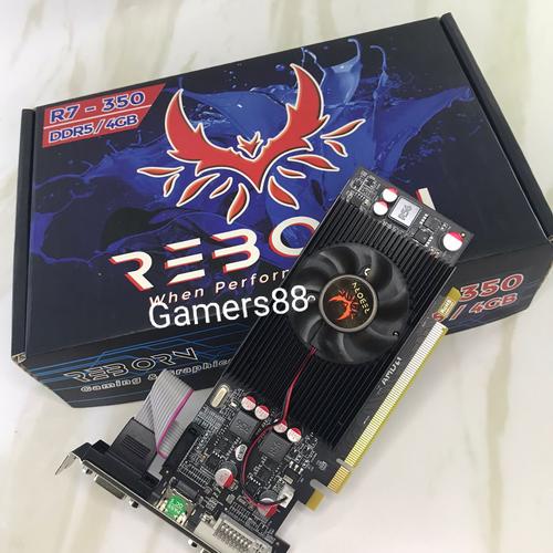 Jual VGA CARD Ati Radeon AMD R7 350 4GB DDR5 128Bit - Jakarta Pusat ...