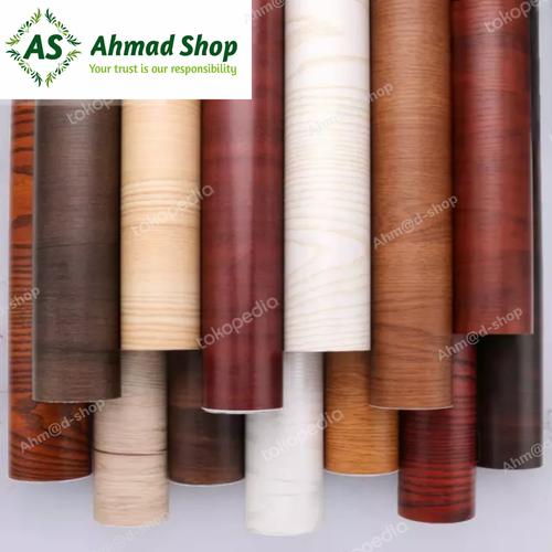Jual Wallstiker Dinding, Meja, Pintu Dan Kusen Motif kayu Minimalis ...