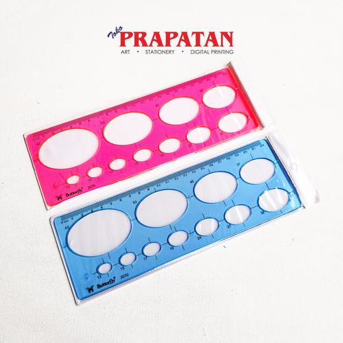 Jual Penggaris Oval / Mal Oval Butterfly 2070 - Jakarta Timur - Toko ...