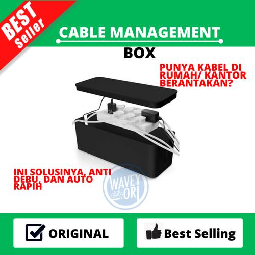 Jual Cable Management Box - Kotak Organizer Kabel- Tersedia 3 Varian ...